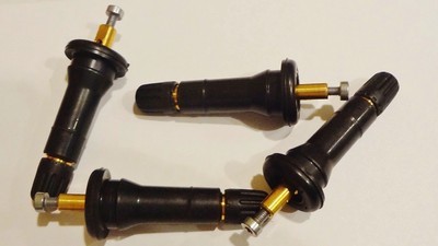 SET OF 4 General Motors GM 13598909 Tire Pressure Sensor Valve Stems ...