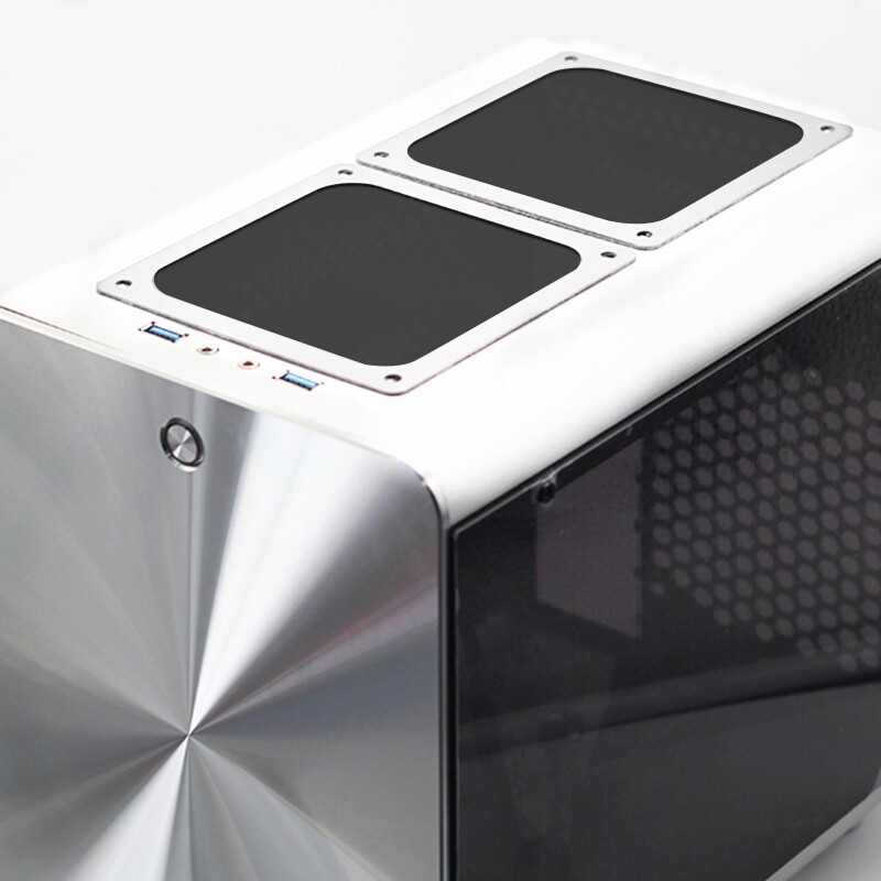 PC Chassis Cooling Fan Dust Filter Magnetic PVC Net Fan Guard Dustproof ...