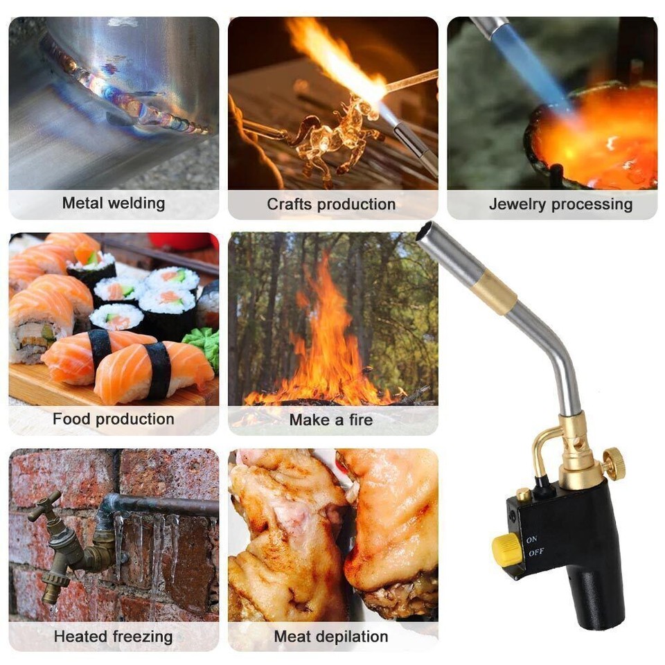 For TS8000 Trigger Start Mapp Gas Torch High Intensity Propane Torch ...