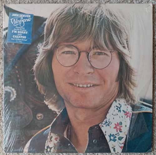 John Denver Windsong Calyso I'm Sorry first pressing 1975 LP with Hype ...