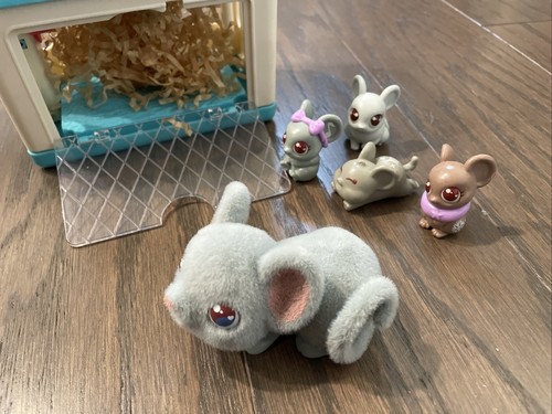 Little Live Pets Mama Surprise Minis Lil Mouse Playset 4 Babies No ...