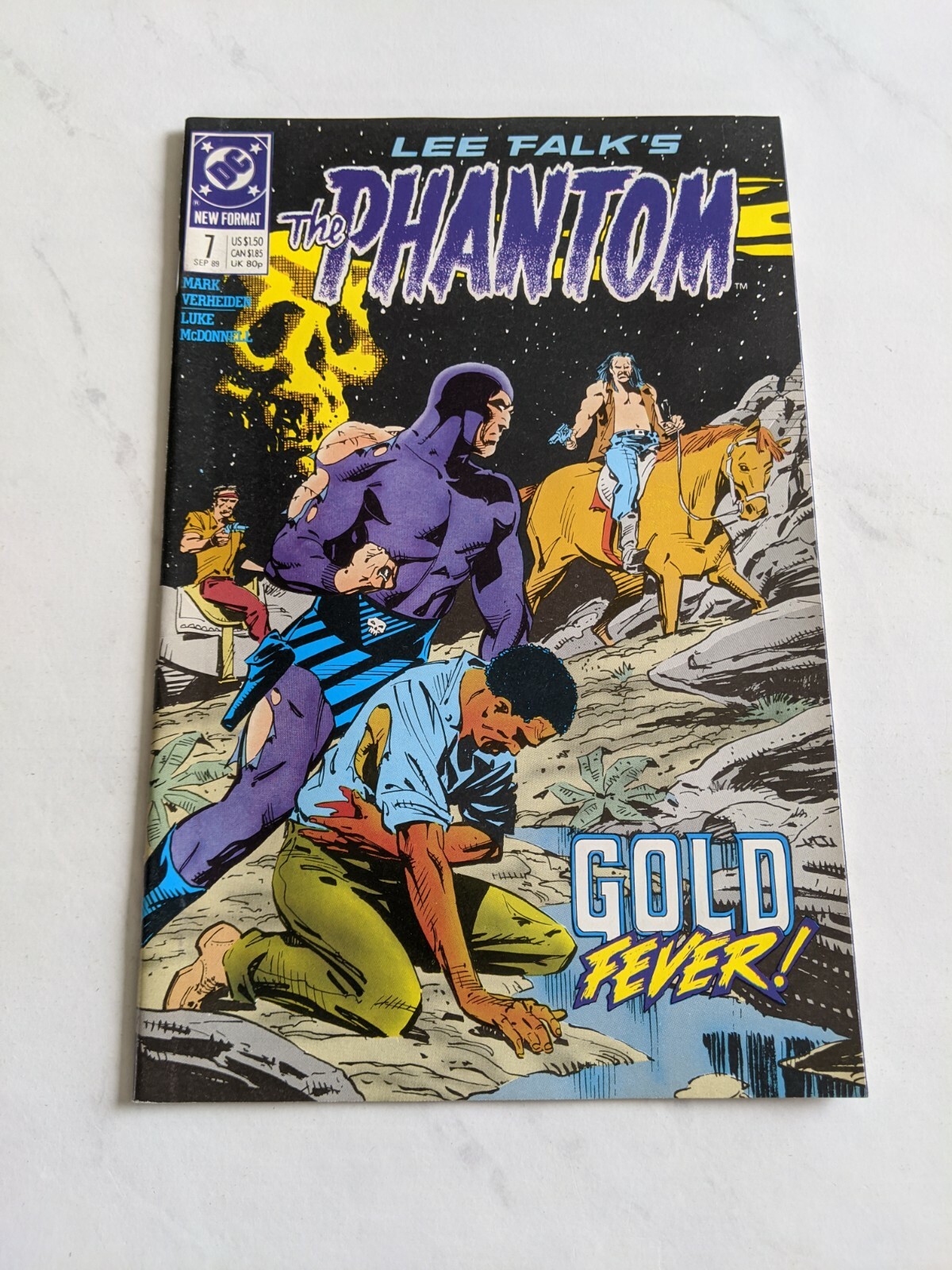 The Phantom #7 September 1989 DC Comics LEE FALK | eBay