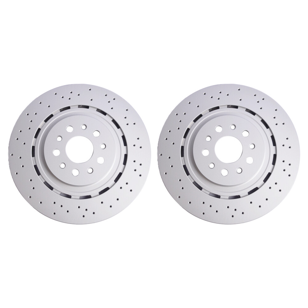 Front Brake Rotors set of 2 670030935 For Maserati Ghibli Quattroporte ...