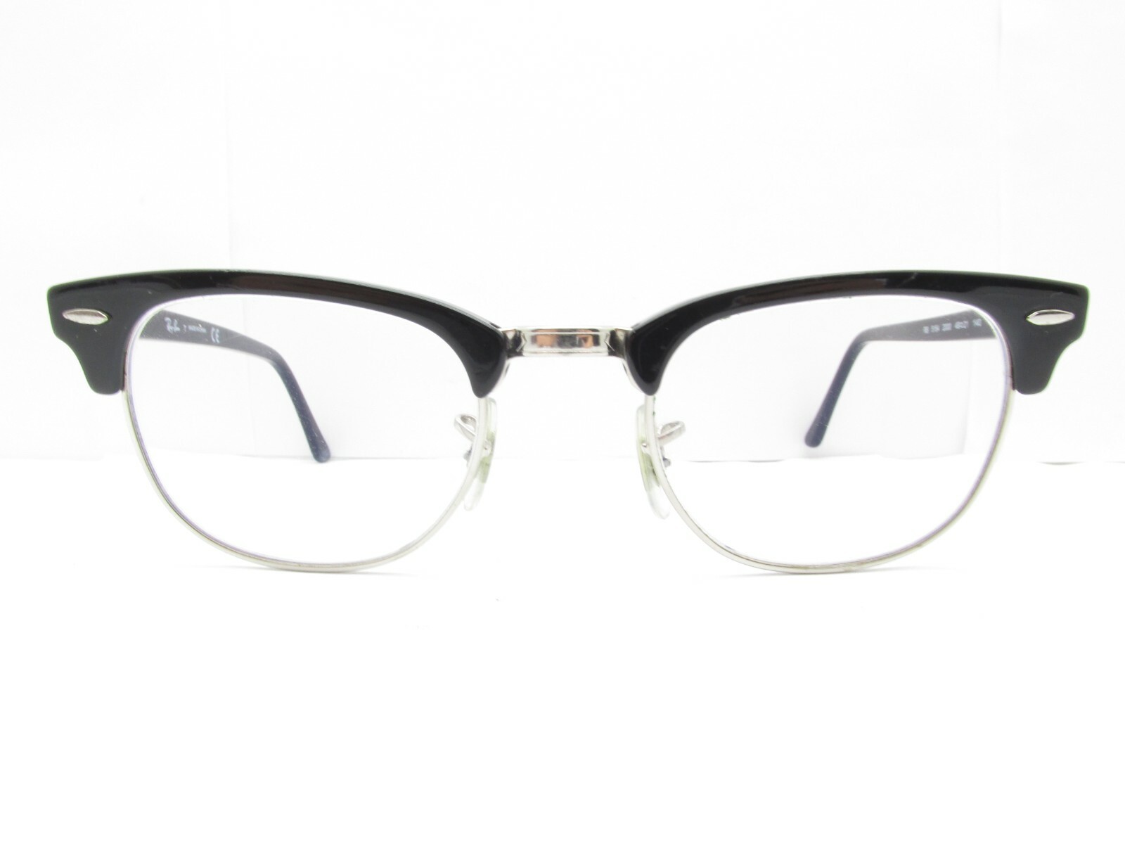 RAY-BAN RB 5154 HORN RIMMED DESIGNER EYEGLASSES FRAMES 49-21-140 110533 ...