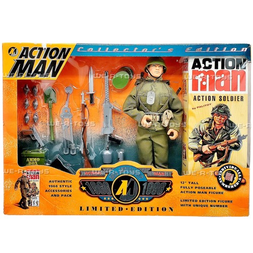 Action Man Collector's Edition 30th Anniversary Solider Figure 1996 ...