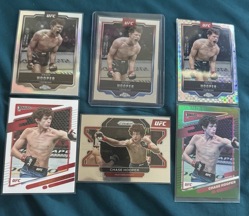 UFC Chase Hooper Card Lot With 2025 Topps Chrome | eBay