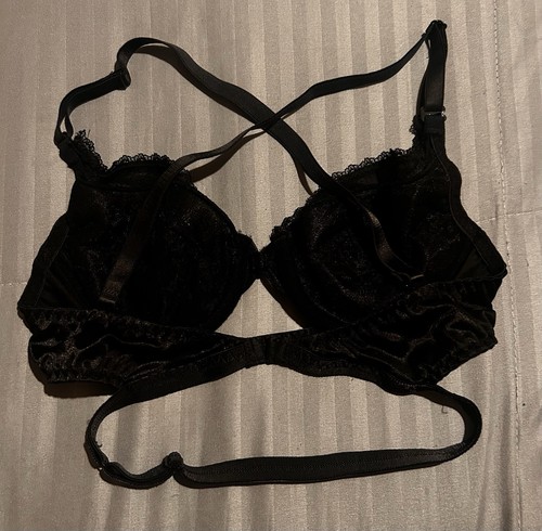Vintage 1960's BACKLESS BY SMOOTHIE 193 Convertible Bra Black 34B ...