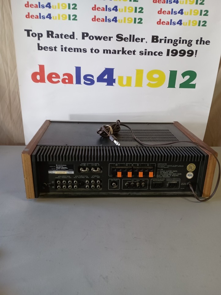 Kenwood KR-5600 Vintage AM/FM Stereo Tuner Receiver 40WPC Very Good Pre ...