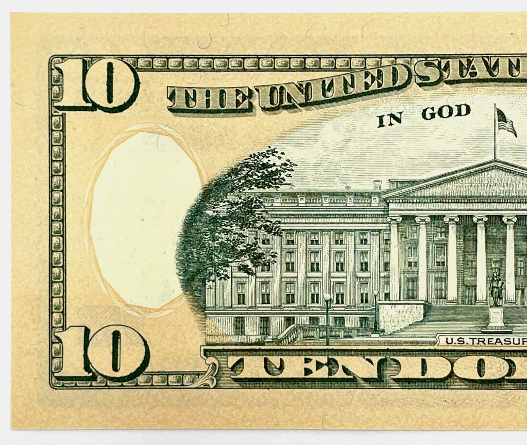 2024 10 Dollar Bill Back