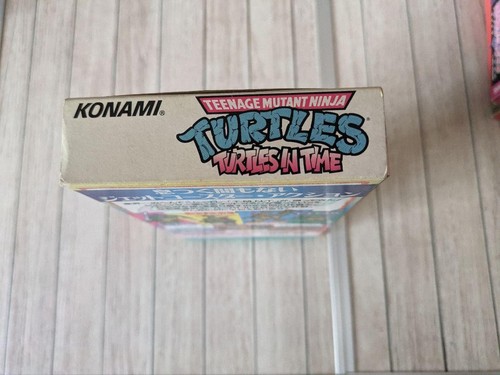 Teenage Mutant Ninja in TURTLES Time Nintendo Super Famicom SFC | eBay