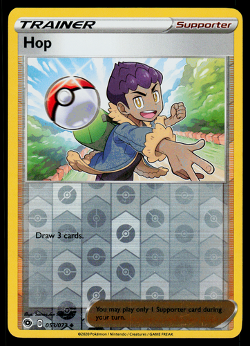 Pokemon Card - SWSH - Champion's Path Hop 053/073 Reverse Holo - NM | eBay