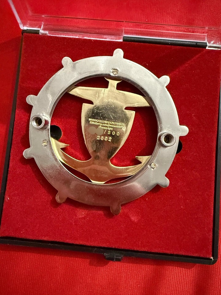 Original YCM Yacht Club De Monaco Badge Emblem Logo Badge Plate Grille ...