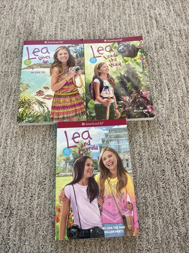 American Girl Books- Lot of 3- Lea Dives in, Lea leads the way & Lea ...