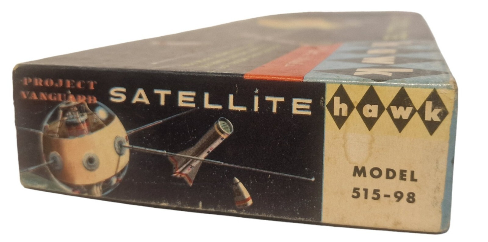 SPACE : PROJECT VANGUARD SATELLITE 1958 MODEL KIT MADE BY HAWK IN 1958 ...