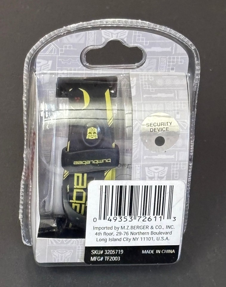 Transformers LCD Digital Watch - Bumblebee MOVIE - NEW IN BOX | eBay