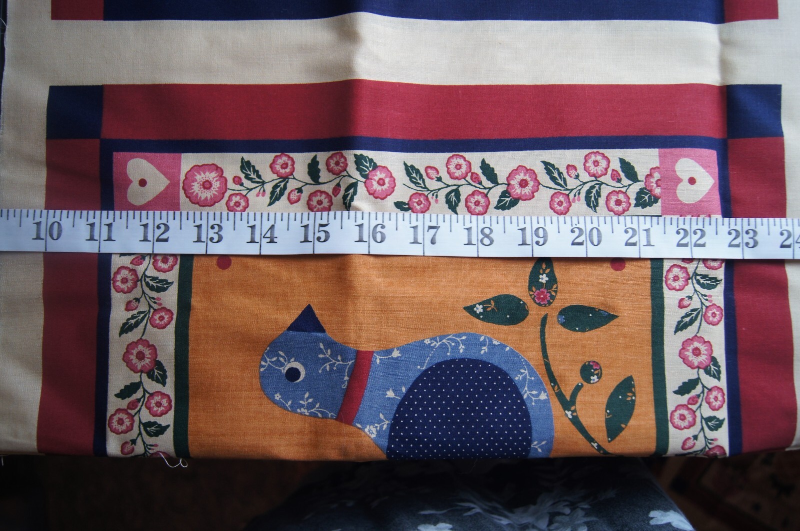 Cuddle Prints 6 - 14" Squares Country Fabric Panel 30" X 44" | eBay