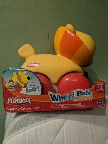 Playskool Wheel Pals Animal Tracks Squishy Critter Lion | eBay