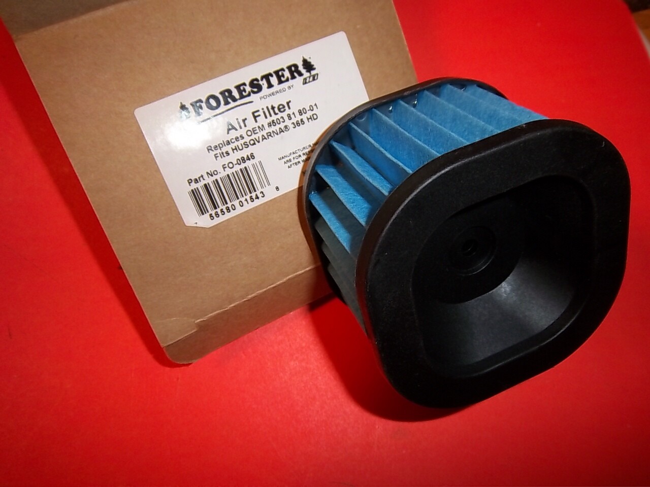 NEW FORESTER AIR FILTER FITS HUSQVARNA 372XP 365 362XP 371 503818001 FO ...