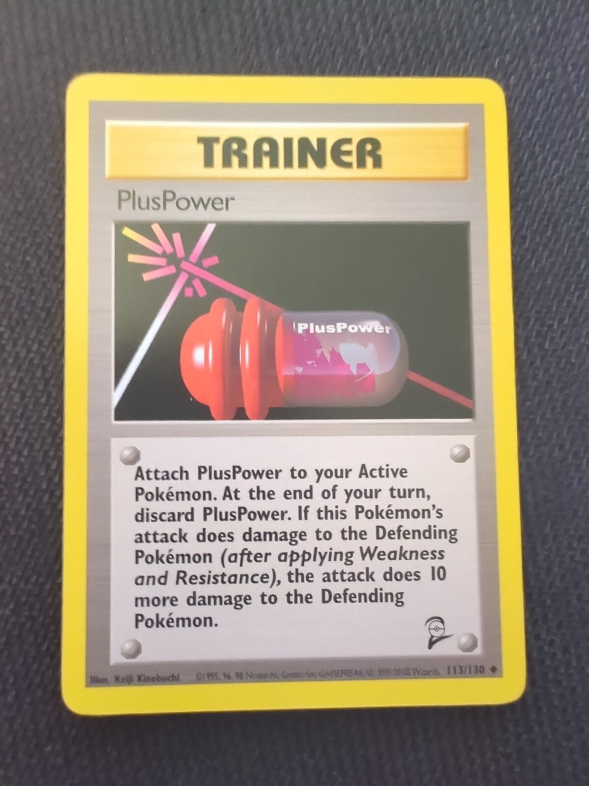 Pokémon TCG PlusPower Base Set 2 113/130 Regular Unlimited Uncommon NM ...