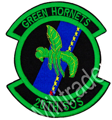 USAF 20th Special Operations SOS Green Hornets Patch (See Description ...