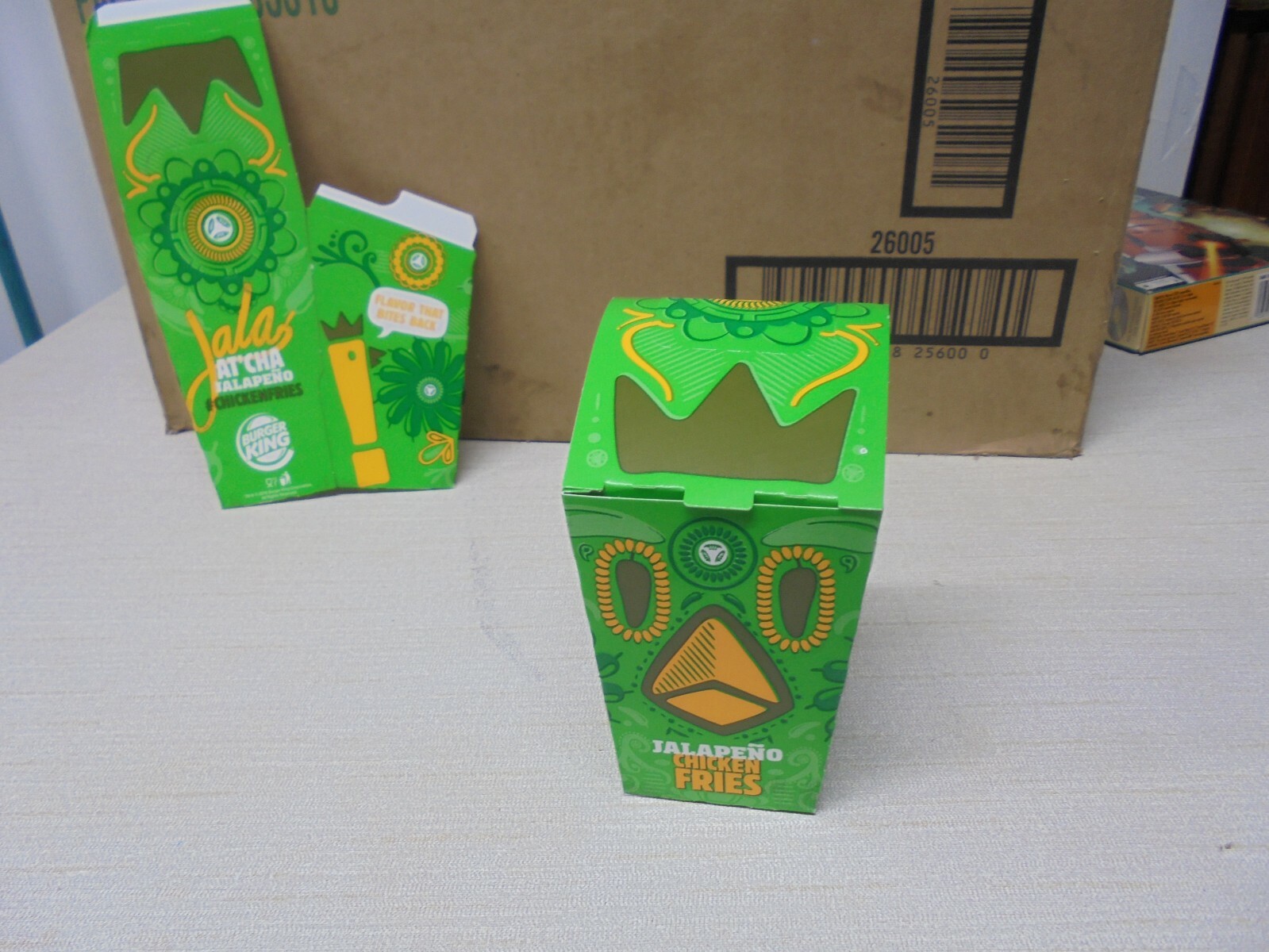 Bk Chicken Fries Box