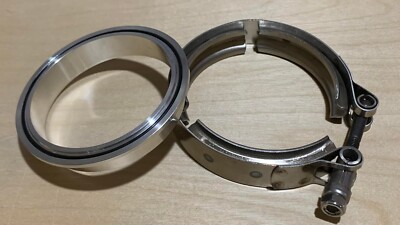 Garrett GT42 Turbo Compressor Vband Outlet Flange Clamp Aluminum ...