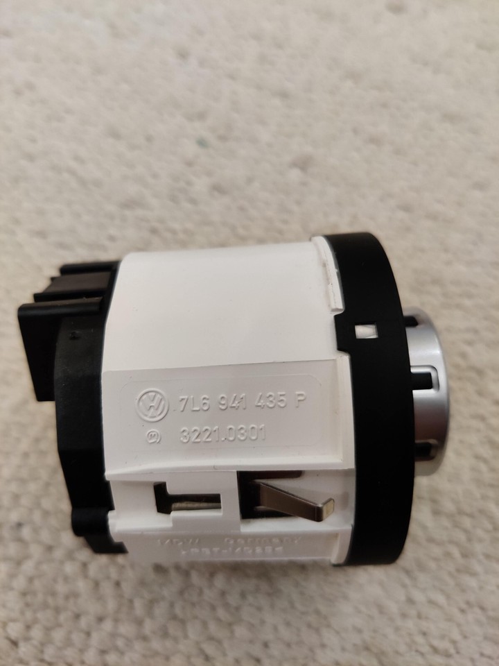 New VW Touareg Rear Centre Diff Differential Lock Control Knob genuine ...