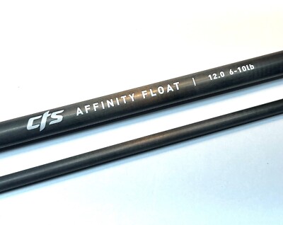 CTS 12'0" 6-10LB Affinity Float Centerpin Rod Blank P2000 Polished ...