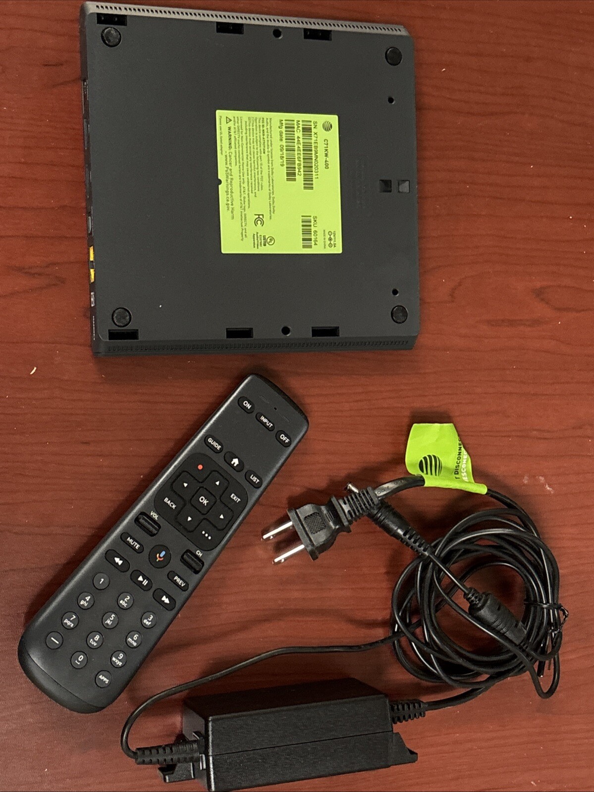 AT&T C71KW-400 Direct TV NOW Streaming Box Osprey Android TV OTT Box ...