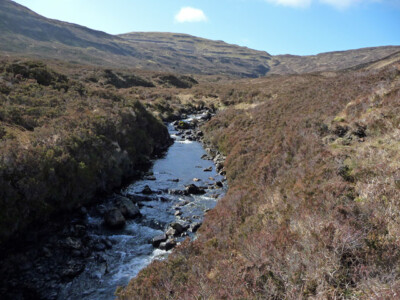 Photo 6x4 Osdale River Skinidin Looking towards the upper reaches of ...