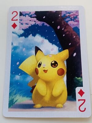 Pikachu Pokemon Playing cards Poker card PALCITY Ver From Japan ...