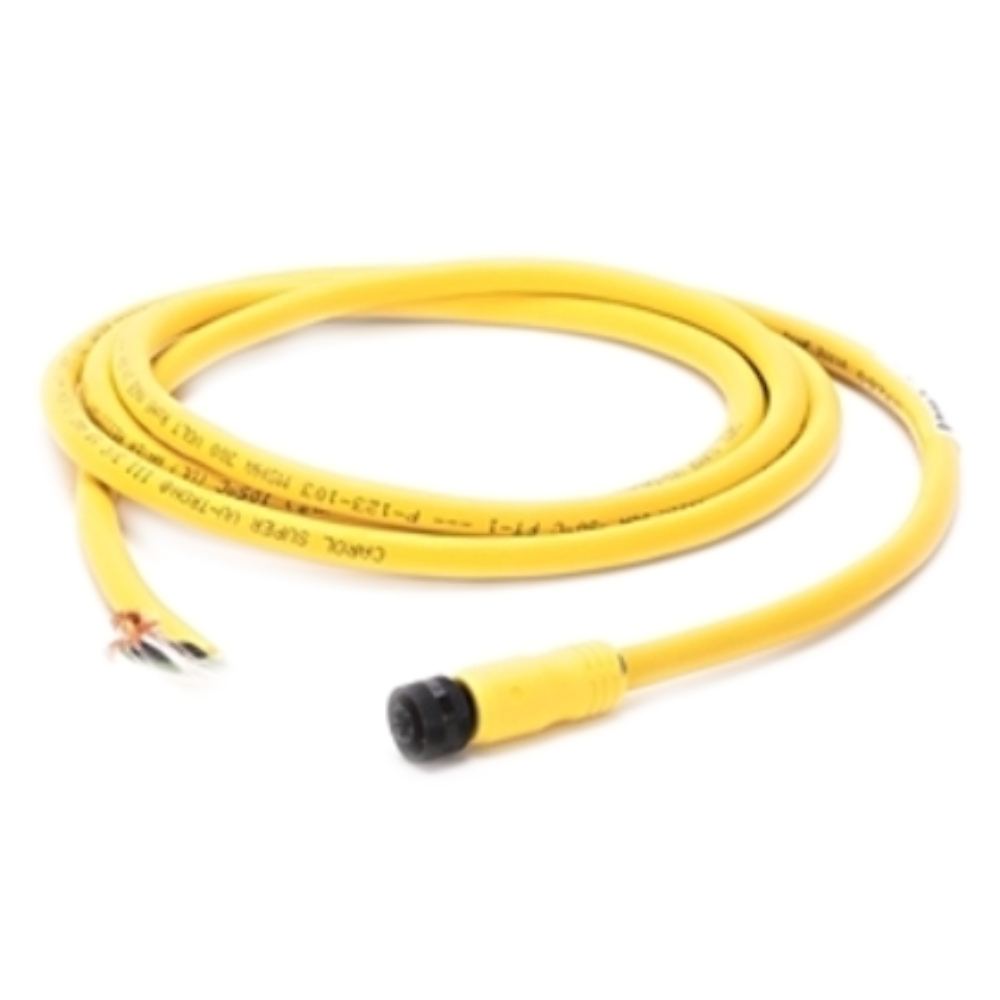 889R-F4AEA-2 Cable Assembly Cord Set 2m Straight 18AWG 4 POS Circular F ...