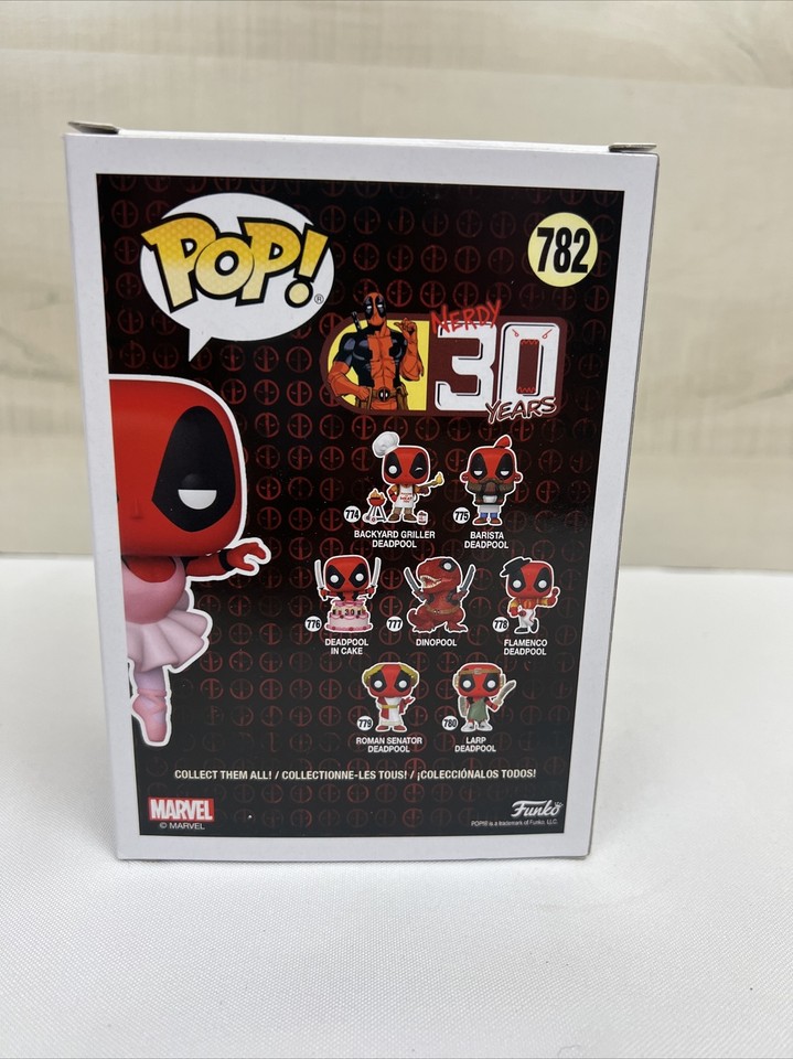 Funko POP! Deadpool: Ballerina Deadpool - 782 Hot Topic Exclusive ...