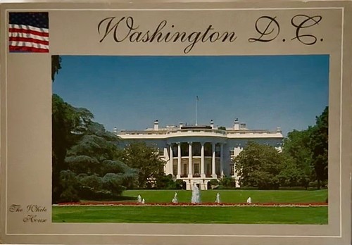 Vintage Postcard United States White House Washington DC Unposted | eBay
