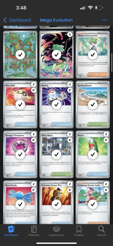 Mega Evolution master set 90% Complete | eBay
