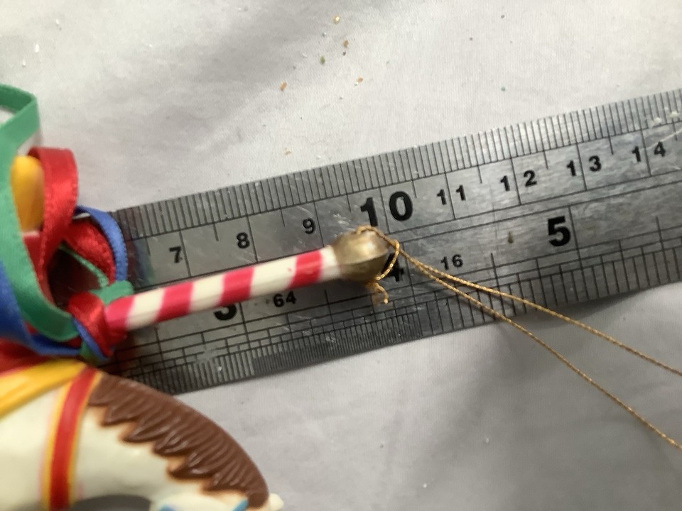 Vintage Russ Christmas Tree Carousel Horse Decoration | eBay UK