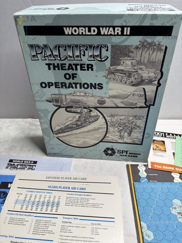 Pacific Theater of Operations World War II WWII Board Game | eBay