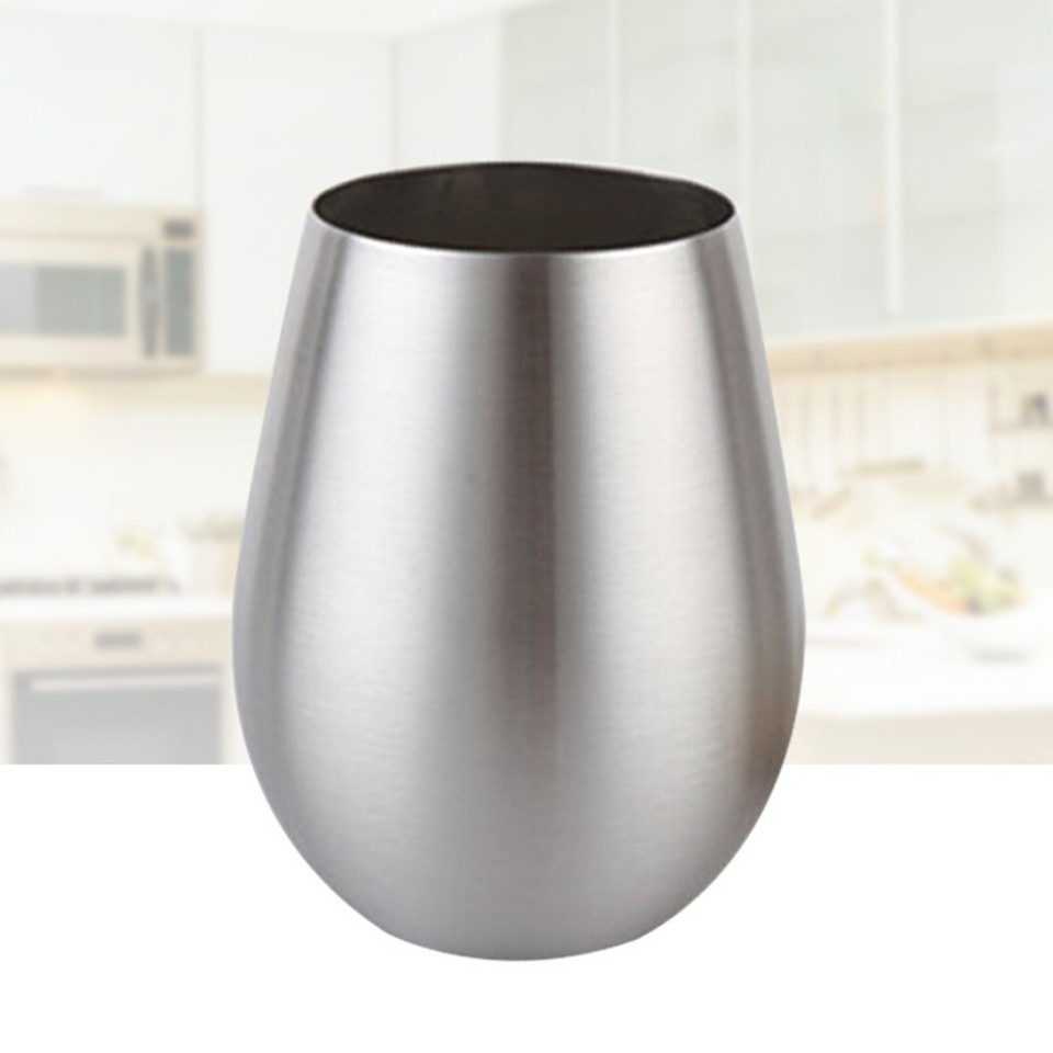 18 Oz Iced Coffee Tumbler Stainless Steel Glasses Water Cup Bottle ...