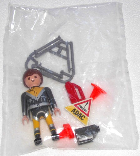 ADAC PANNENHELFER Playmobil GELBER ENGEL MECHANIKER i ORIGINAL FOLIE ...