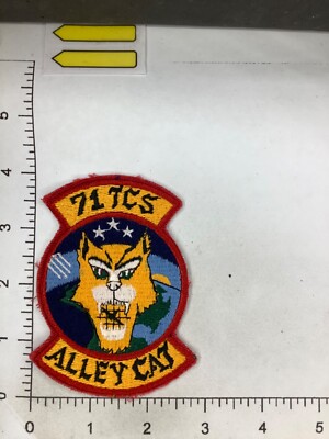 USAF 71ST TCS ALLEY CAT SQUADRON PATCH | eBay