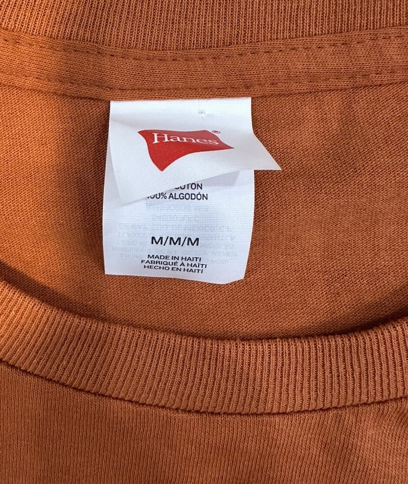 Texas Longhorns Men's Shirt Burnt Orange Short Sleeve Size Medium M | eBay