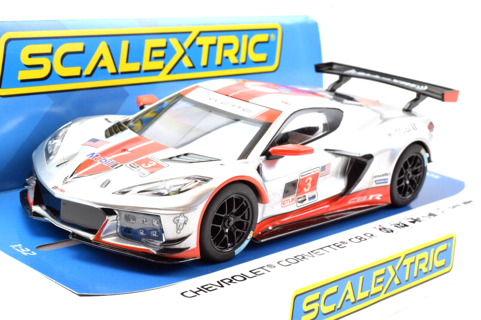 Scalextric Chevrolet Corvette C8.R -12 Sebring DPR W/ Lights 1/32 Slot ...