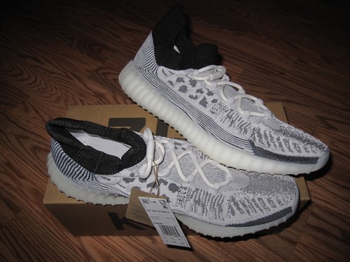 Size 12 - Adidas Men Yeezy Boost 350 V2 CMPCT Slate White IG9608 Ready ...