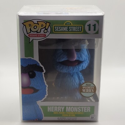 Funko POP Sesame Street #11 Herry Monster Specialty Series Vinyl Figure ...