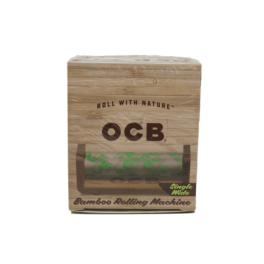 OCB Bamboo Rolling Machine Cigarete Paper Roller Single Wide Compact ...