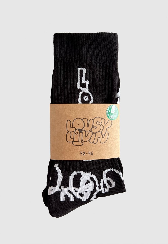 Lousy Livin Socks 'Lou' Socks Sport Batik Tie-Dyed Unisex | eBay UK