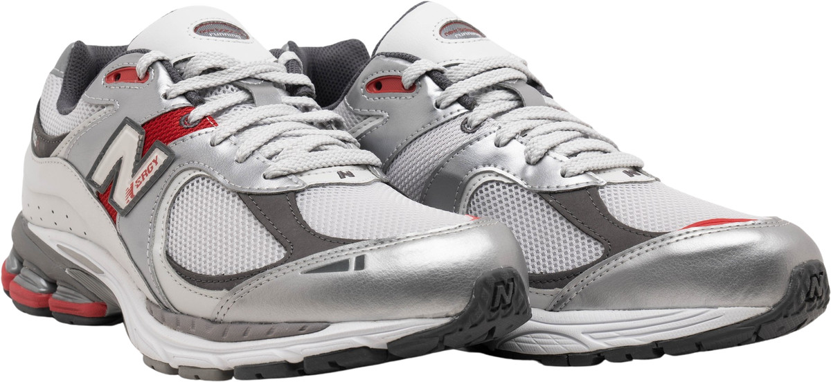 New Balance 2002R Silver Metallic Team Red for Sale | Authenticity ...