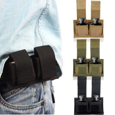 Tactical Double Speedloader Belt Pouch Bag Universal Fit .22 Mag thru ...