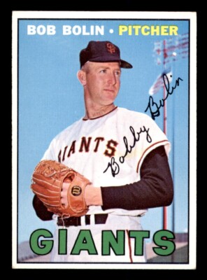 1967 Topps Baseball #252 Bob Bolin EX/MT *e3 | eBay