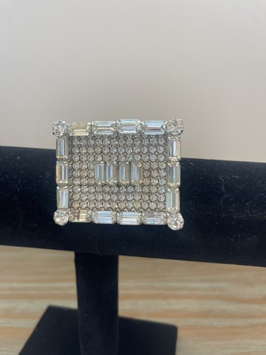 rectangular clear rhinestone - Gem